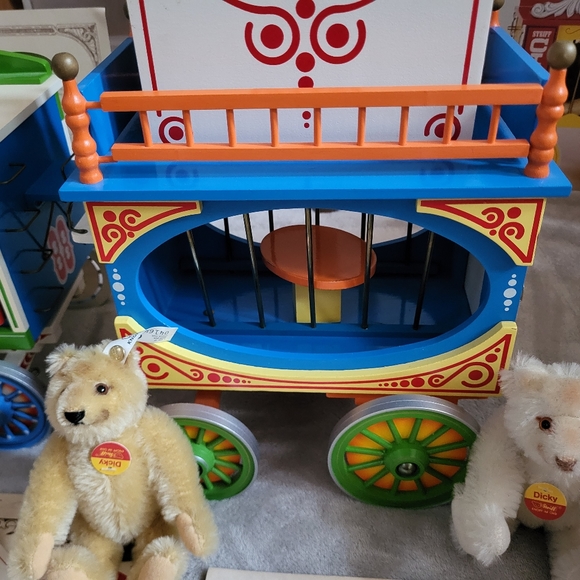 steiff | Art | Vintage Steiff Circus Train Set | Poshmark